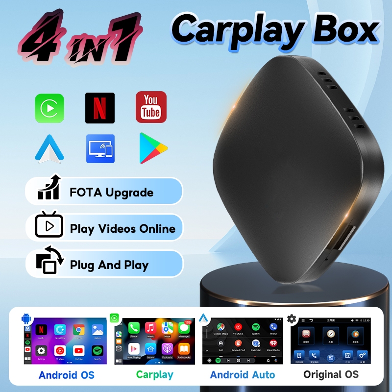 Car Ai Box Carplay Car Android box Carplay Ai Box Wired to Wireless ...