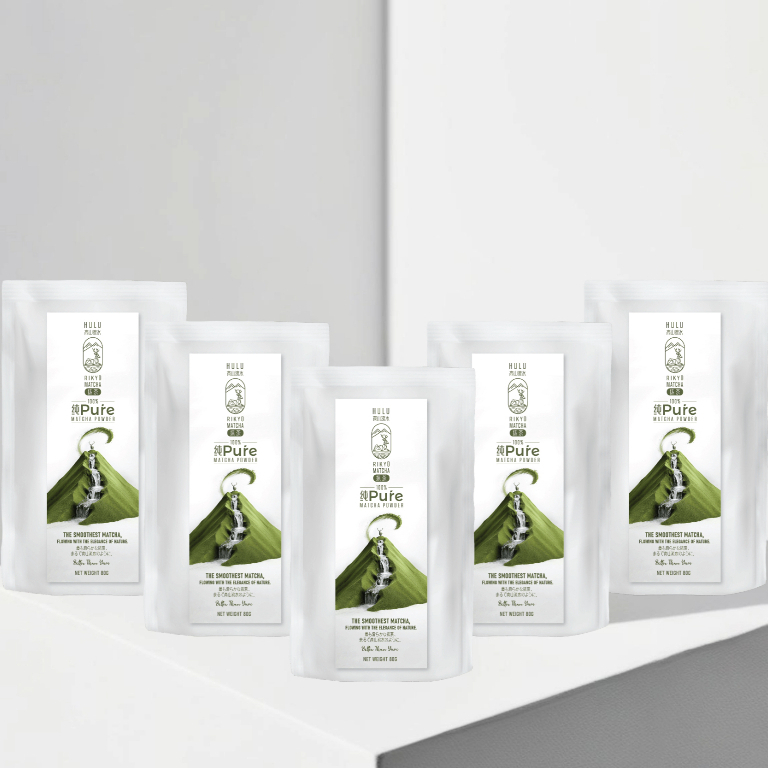 HULU RIKYU MATCHA - Pure Matcha Powder 80g x 5 (Premium Ceremonial ...