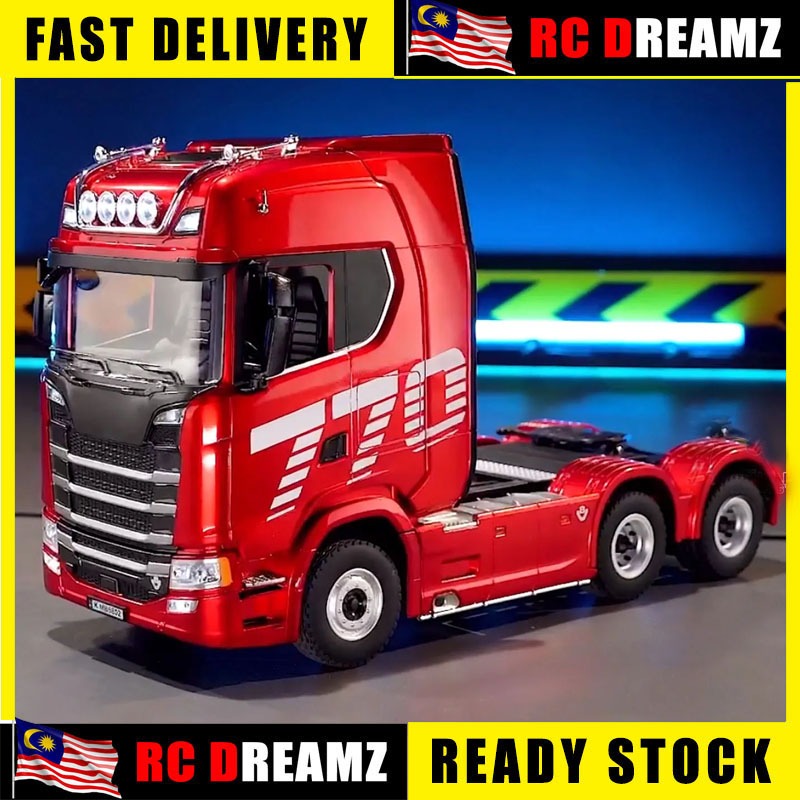 [Scania] Huina 1501 / 1502 Scania S770 semi truck trailer 19ch rc truck ...