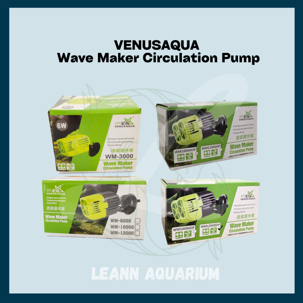 🔥HOT🔥 VENUS AQUA Wave Maker Circulation Pump WM-3000 / WM-6000 / WM ...