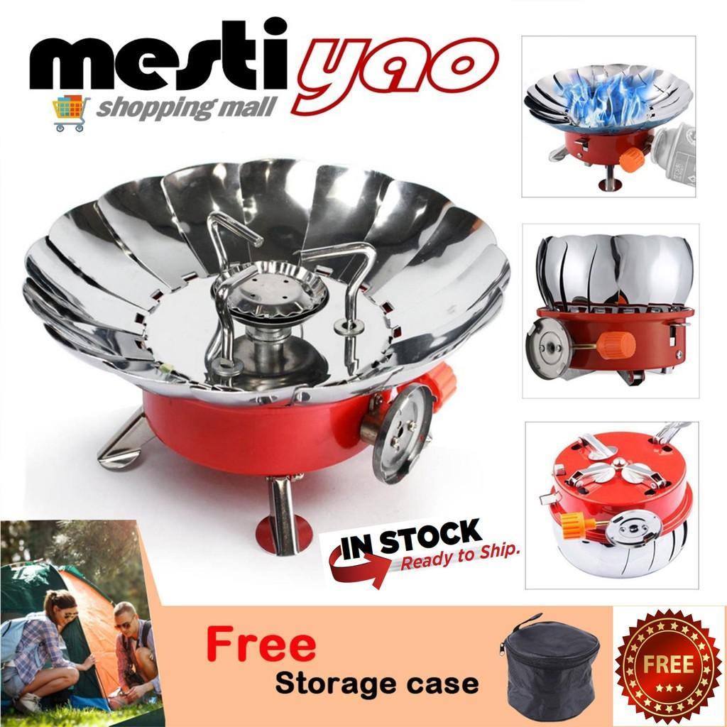 Kovar Windproof Portable Butane Gas Stove with Adjustable Cover/Butane ...