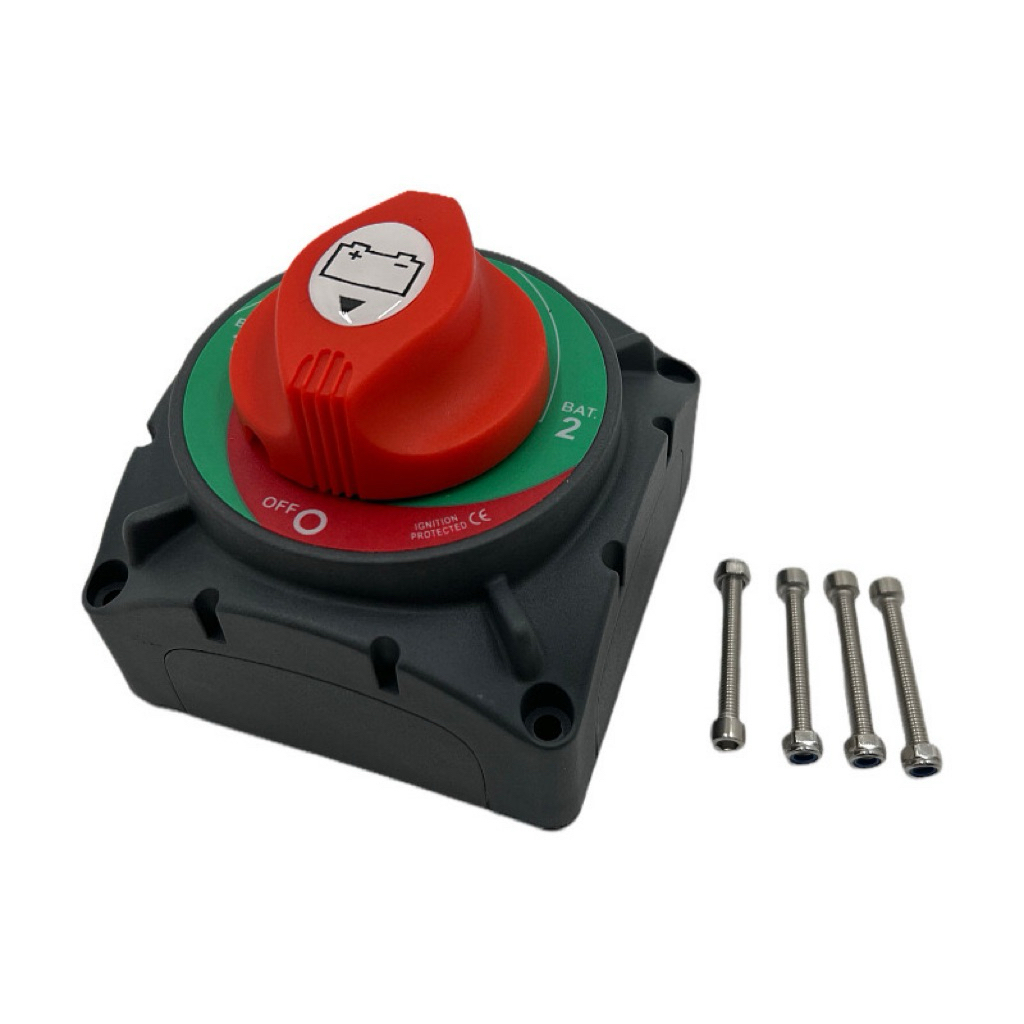 BATTERY SELECTOR SWITCH FOR MARINE BOAT RV ATV CAR AUTO BATTERY ...