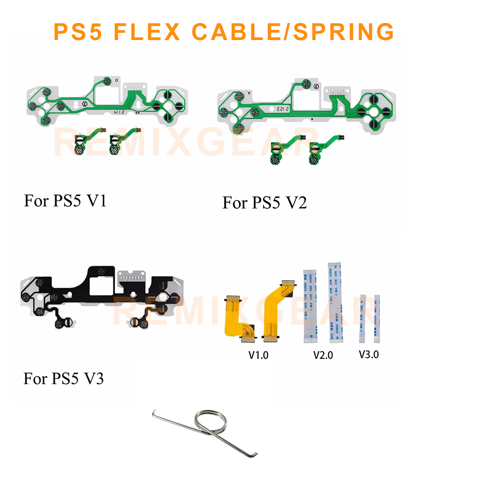 Original PlayStation 5 PS5 Controller Conductive Film Keypad Flex Cable ...