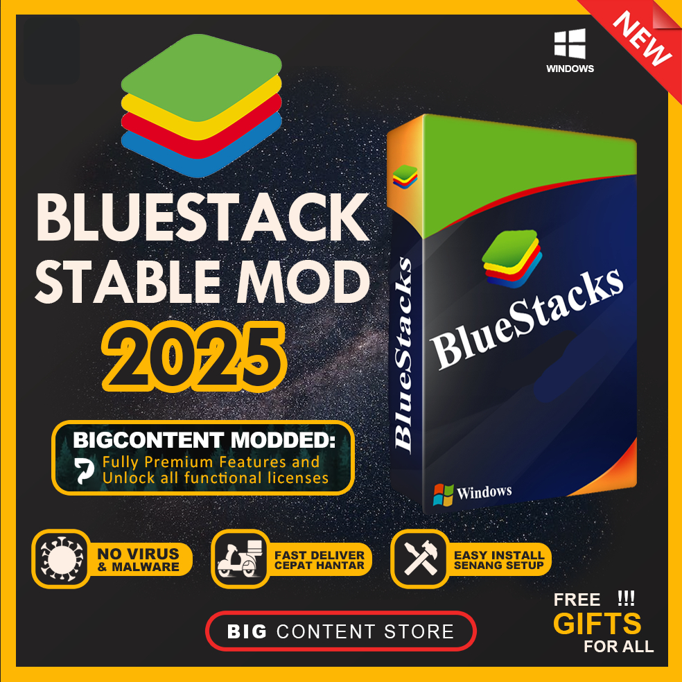 BlueStacks v5.3 2025 for Windows 💯 EASY INSTALL 💯 LIFETIME PREMIUM 💯 ...