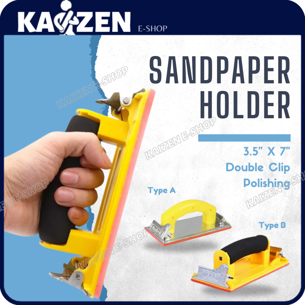 Handheld Hand Sander Sand Paper Holder Sandpaper Holder Sand Paper Clip ...