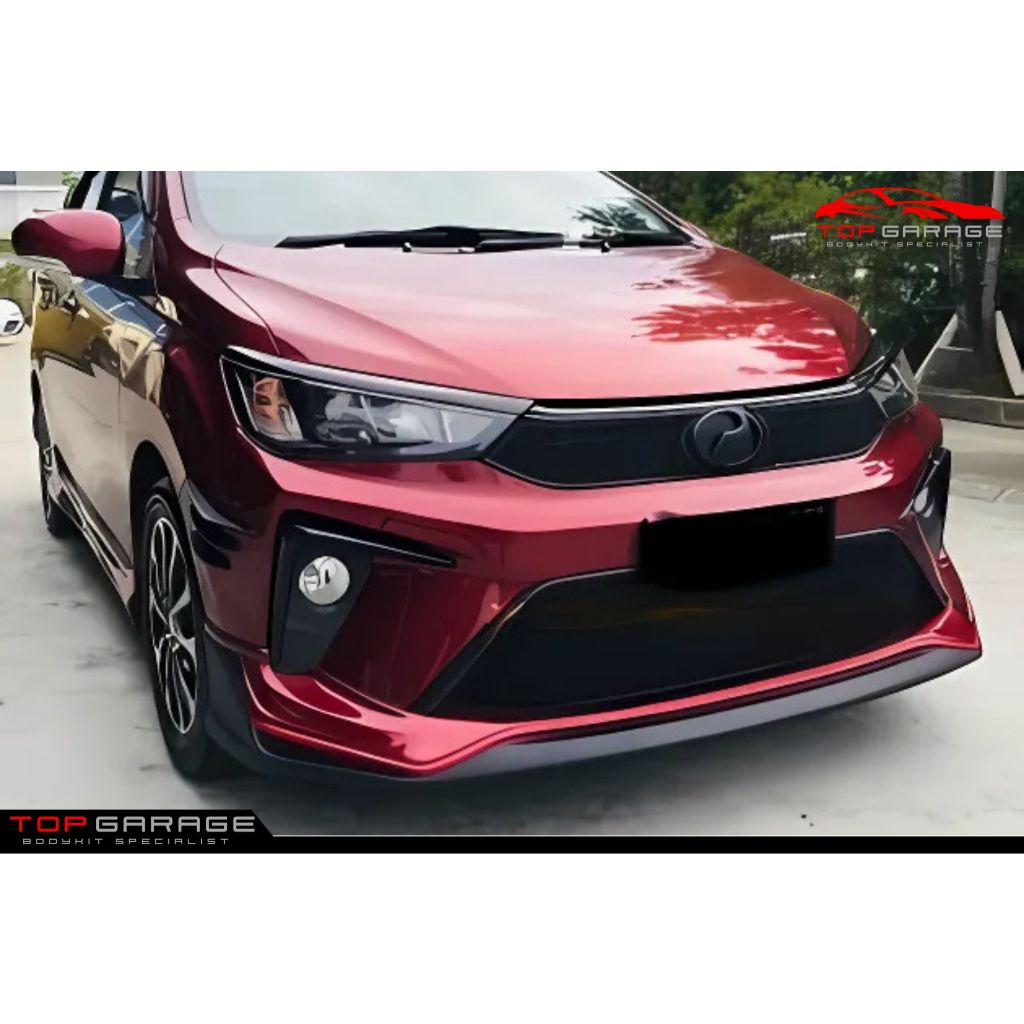 Bezza 2020 Turbo 9 Bodykit With Paint ABS Material ( Lip, Skirting ...