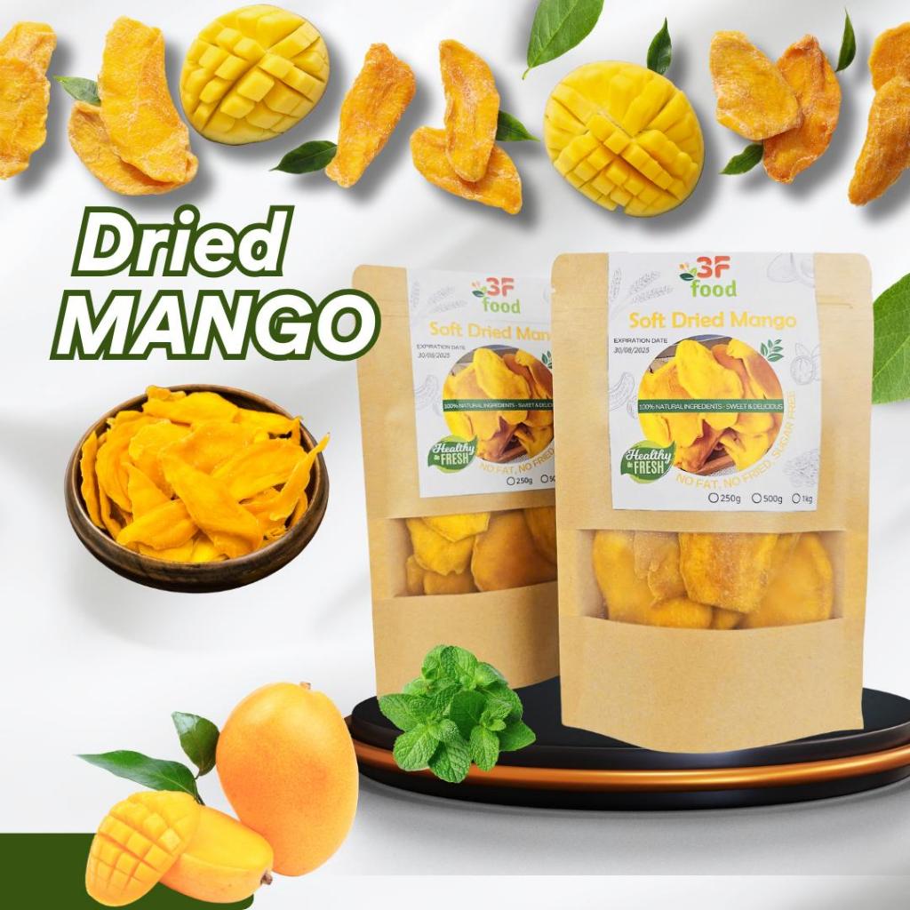 [HALAL] Soft Dried Mango / Dried Mango Slices Magga Kering, Healthy ...