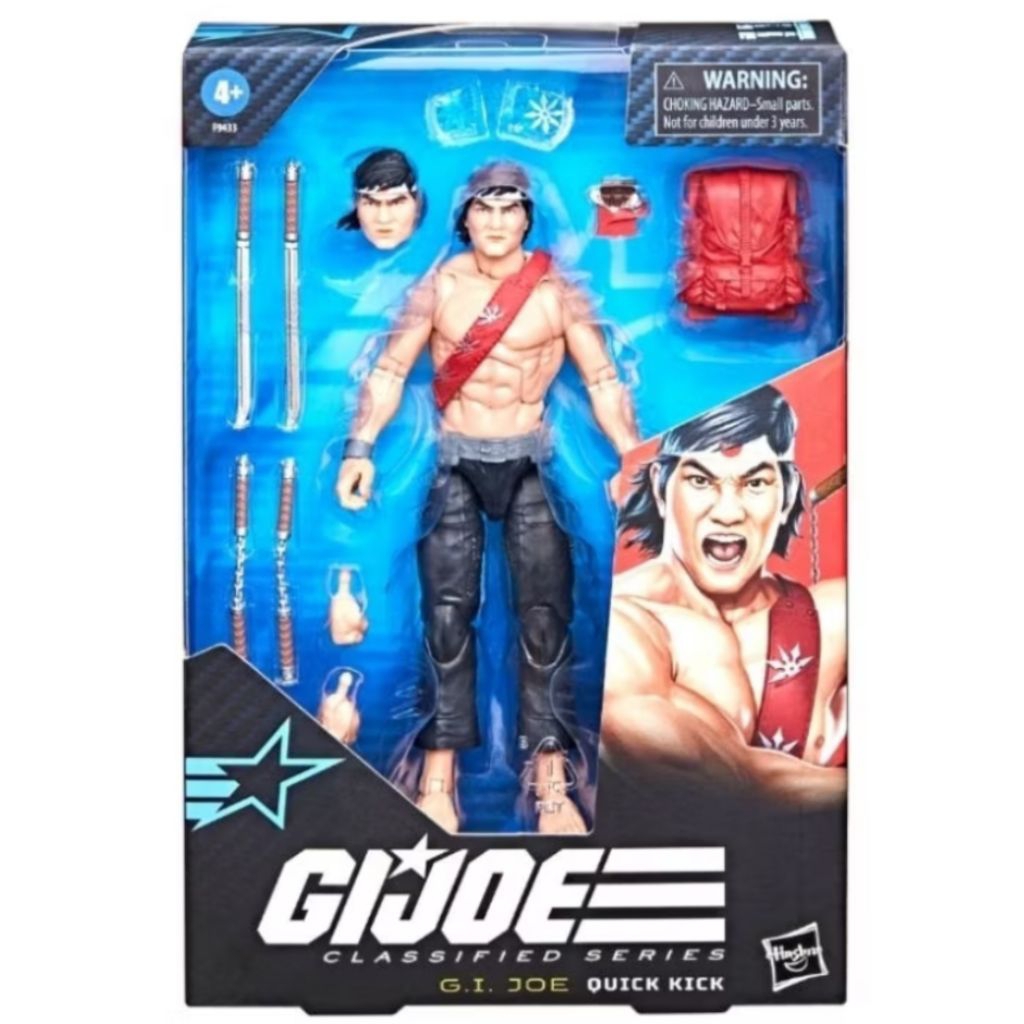 G.I. Joe Classified Series Quick Kick Franklin Airborne Talltree Techno ...