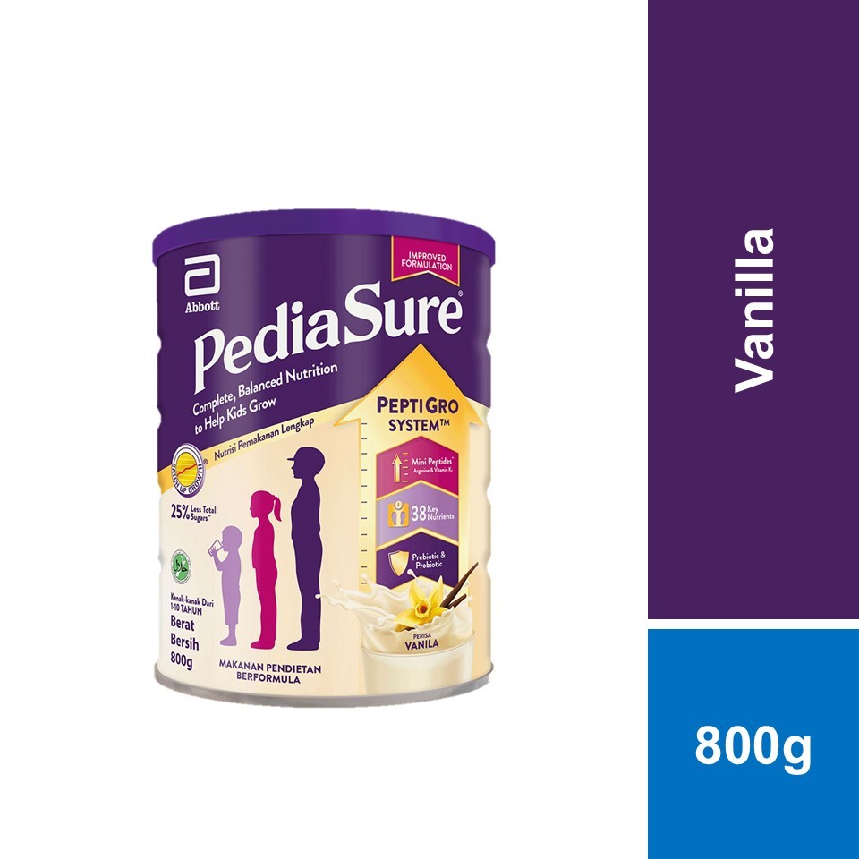 Pediasure Child Nutrition Supplement for Growth - Vanilla Tin (800g ...
