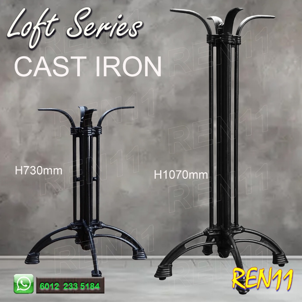 Cafe table,Table Leg, Metal Leg, Kaki besi, Kaki meja , Table Base ...