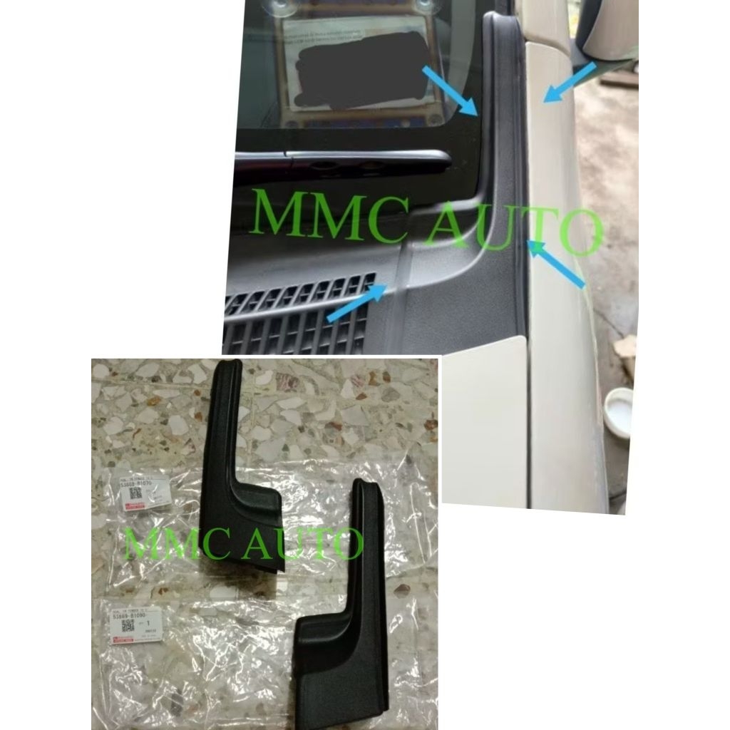 Perodua Myvi Lagi Best Front Depan Windscreen Wiper Grille Panel Seal ...