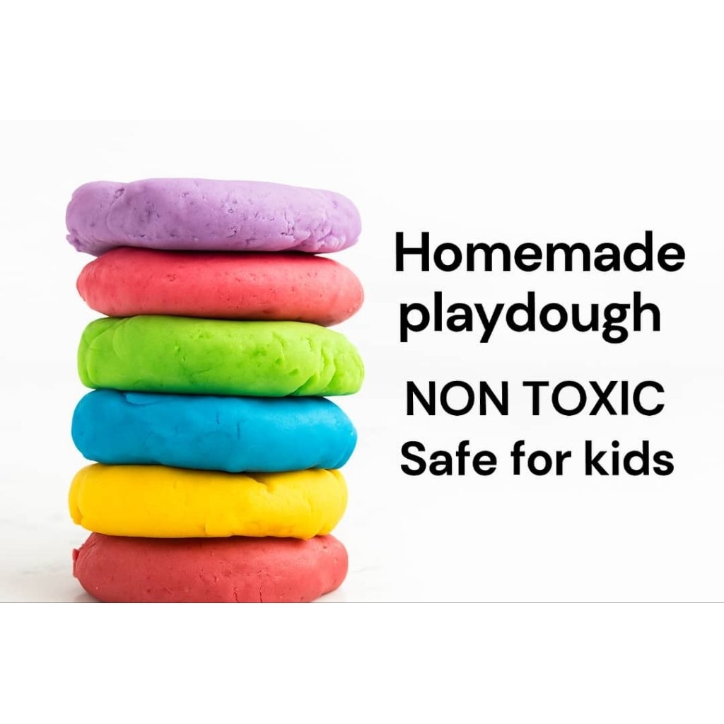 Playdough Plasticine Homemade Non Toxic | Shopee Malaysia