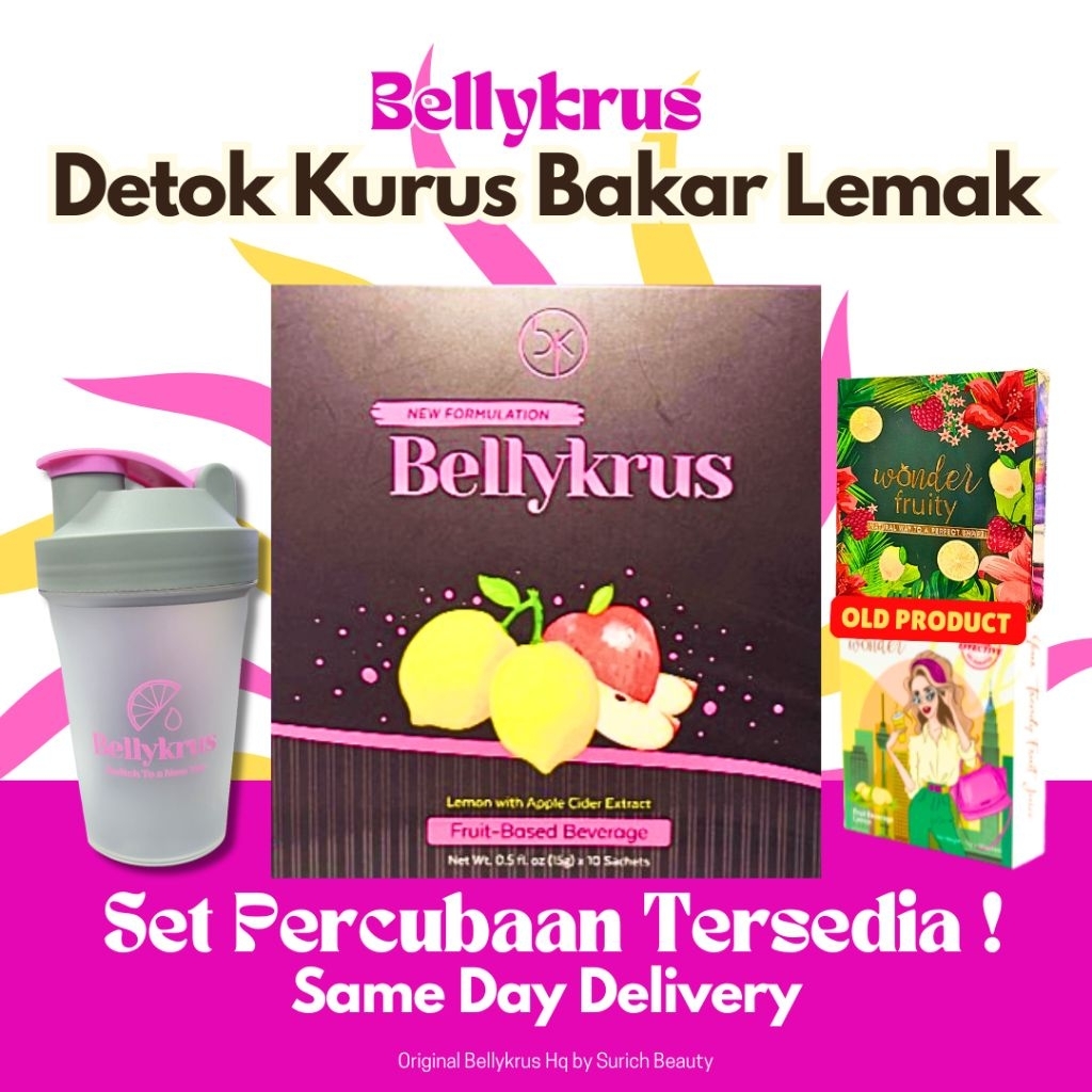 Bellykrus True Wonder Fruity Turun Berat Detok Kurus Jus Kenyang Lawas ...