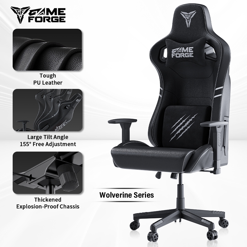 GAMEFORGE Gaming Chair Wolverine Series Ergonomic Office Chair Kerusi ...