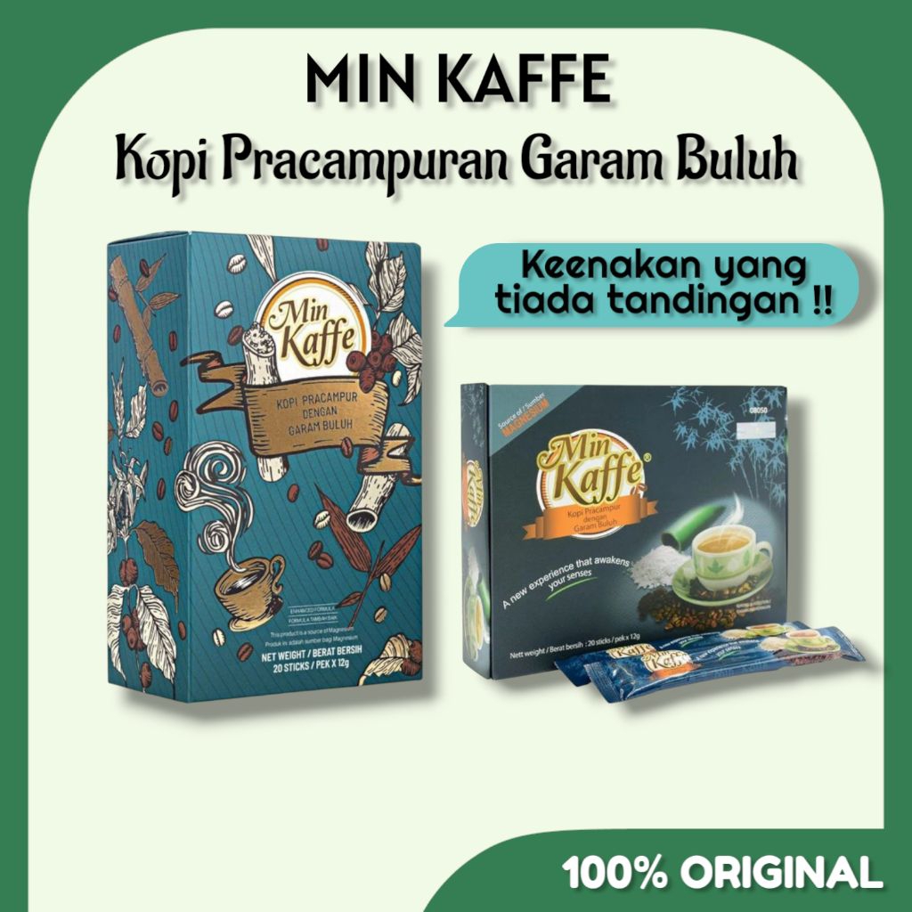 MIN KAFFE | KOPI ROBUSTA PREMIUM | KOPI GARAM BULUH | Shopee Malaysia