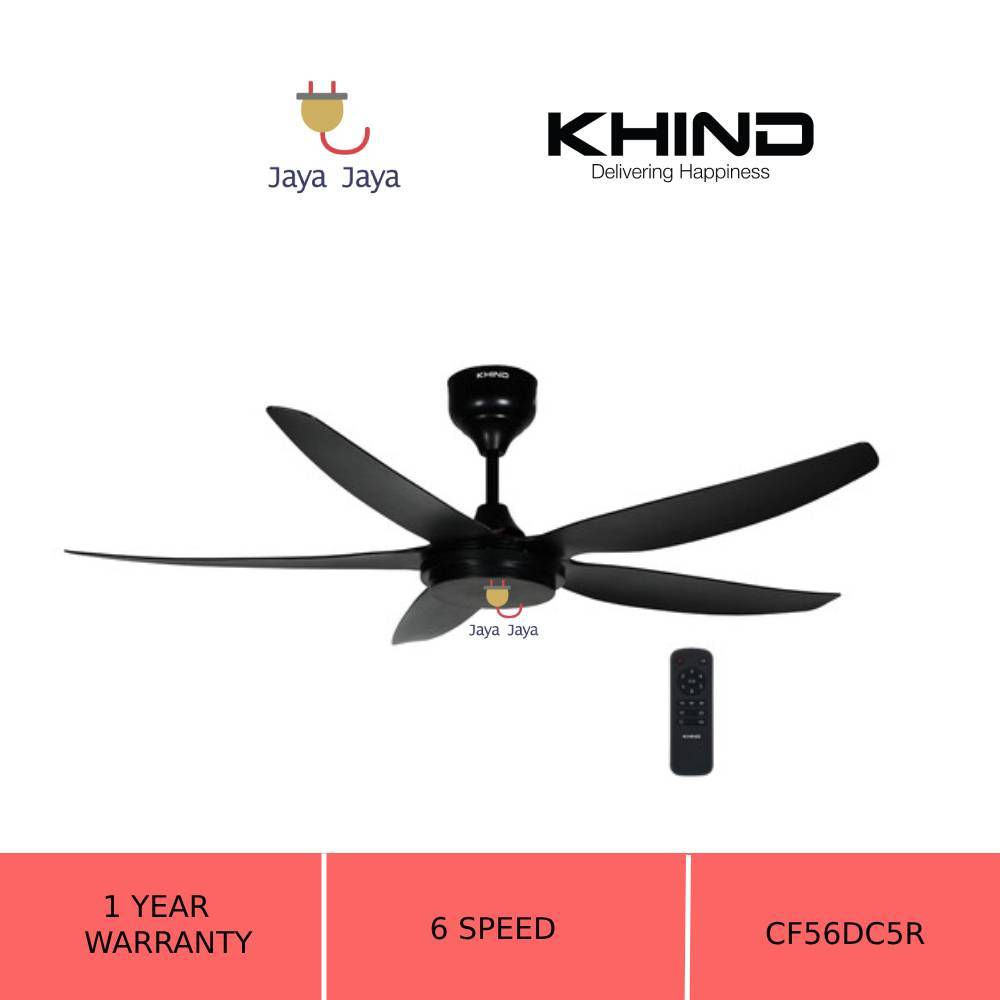 KHIND ZenAir Kipas Siling | Ceiling Fan 56" CF56DC5R | Shopee Malaysia