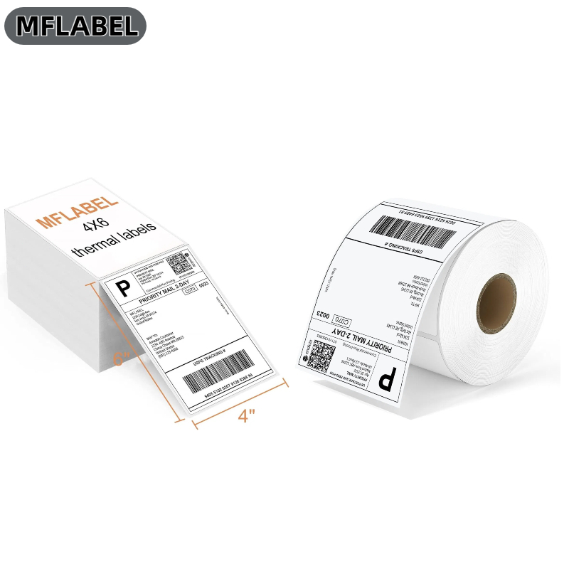 MFLABEL Thermal Sticker A6 100*150mm High Quality Consignment Note ...