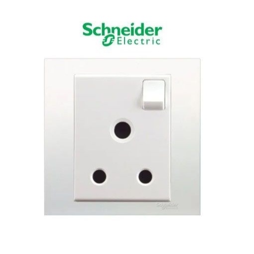 Schneider 15A 250V 1 Gang Switch Socket Wall Outlet – SIRIM Certified ...