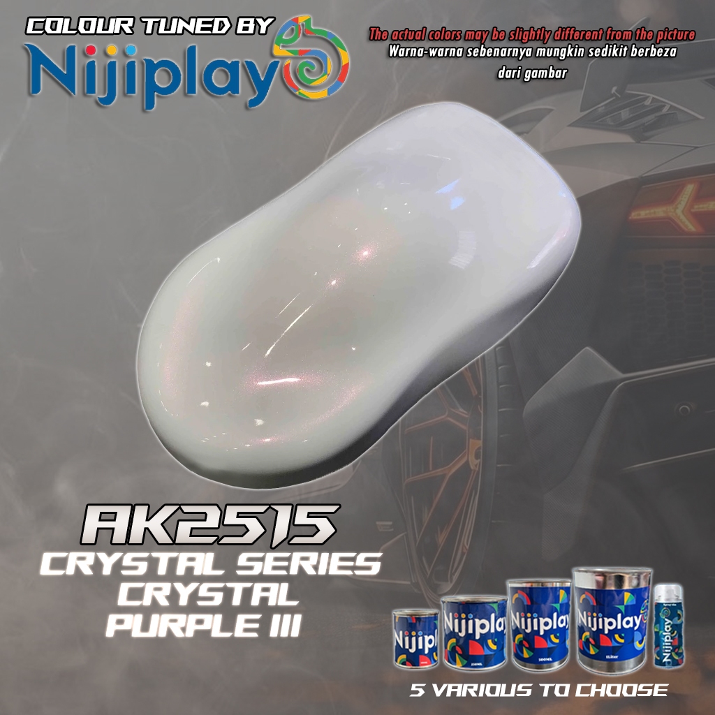 AIKKA AK2515 CRYSTAL PURPLE III *** CRYSTAL SERIES SPECIAL EFFECT 2K ...