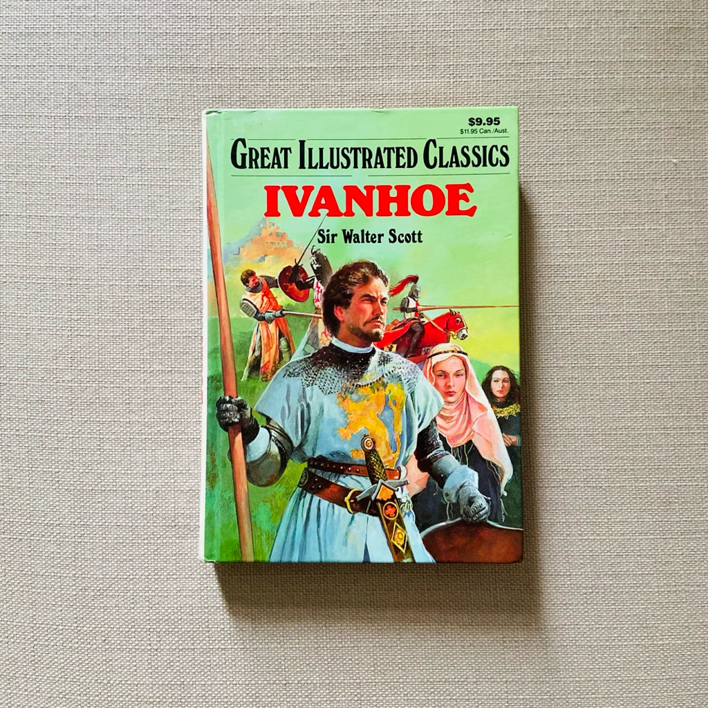 Great Illustrated Classics Ivanhoe Secondhand Classics book | Shopee ...
