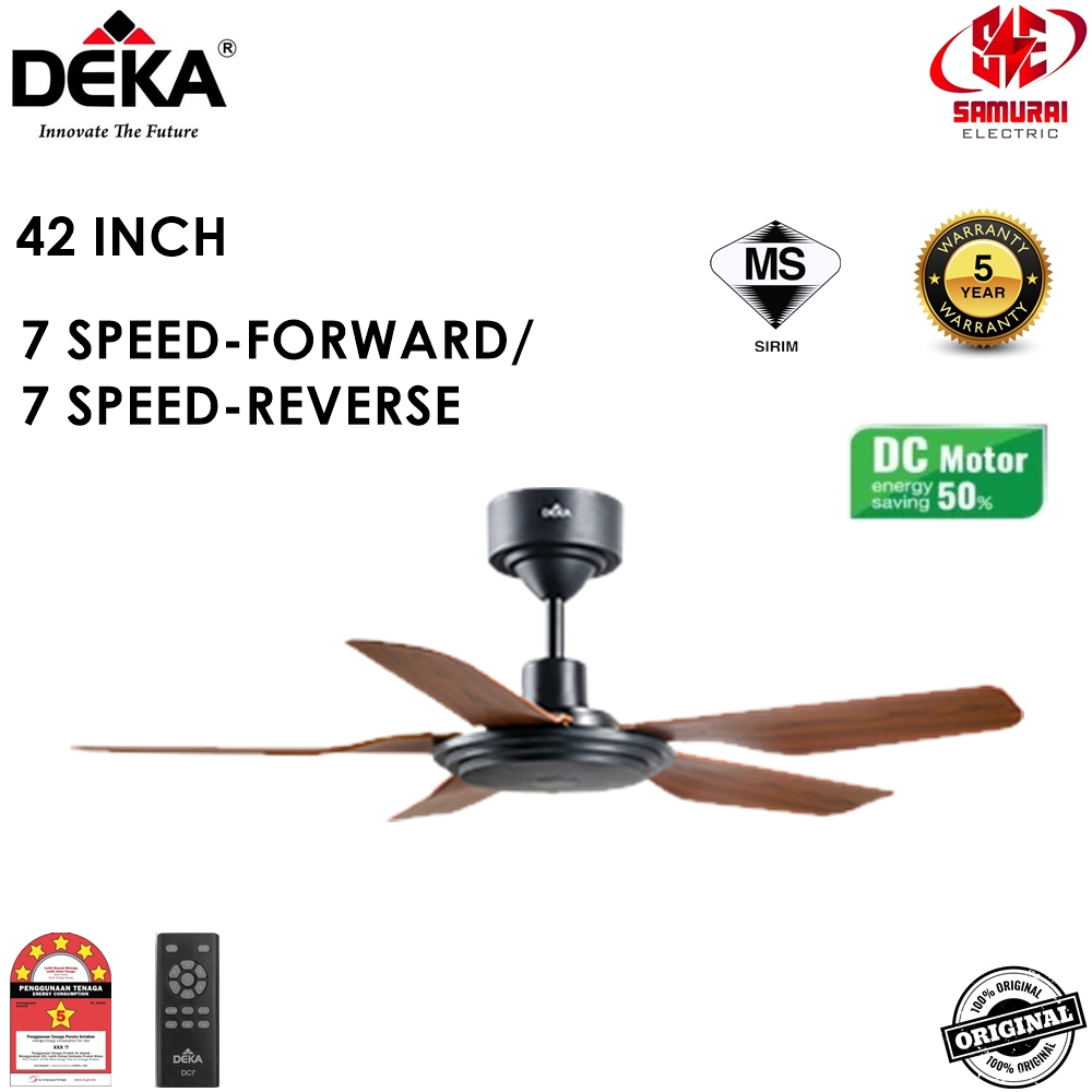 Deka DC Motor Baby Fan 42" DX BABY With 14 Speed Selection | Shopee ...
