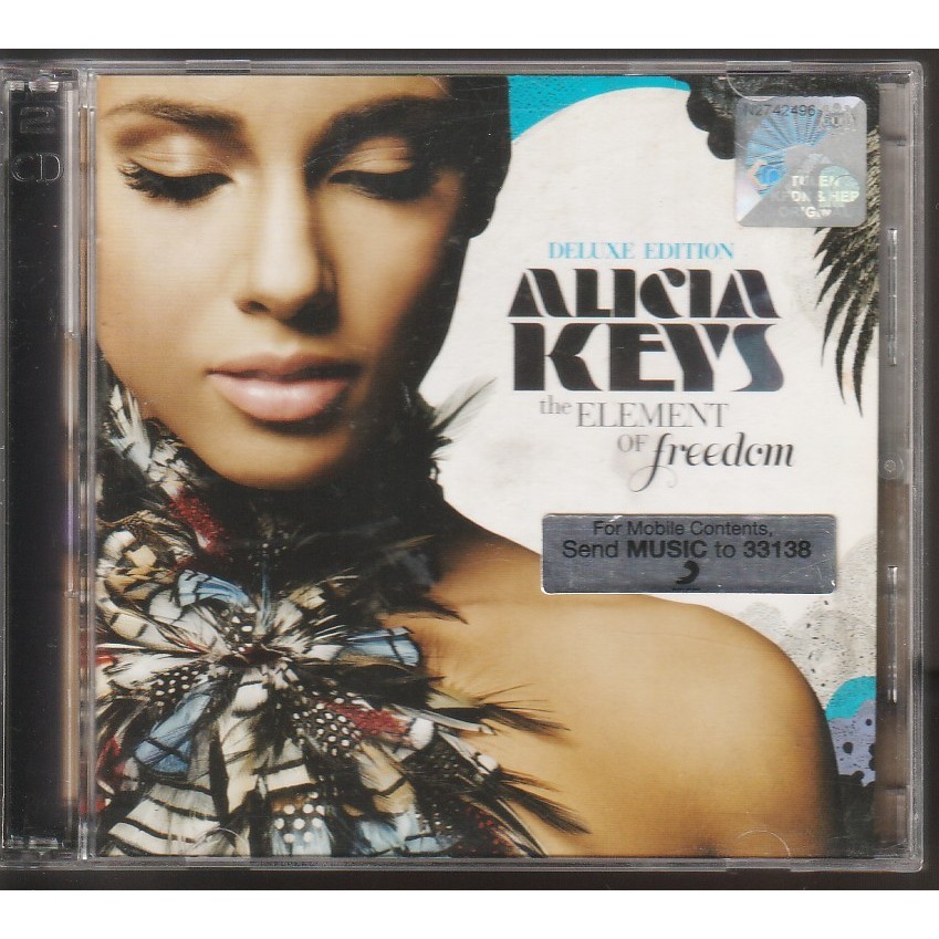 CD ALICIA KEYS : THE ELEMENT OF FREEDOM : DELUXE EDITION ( ORIGINAL CD ...