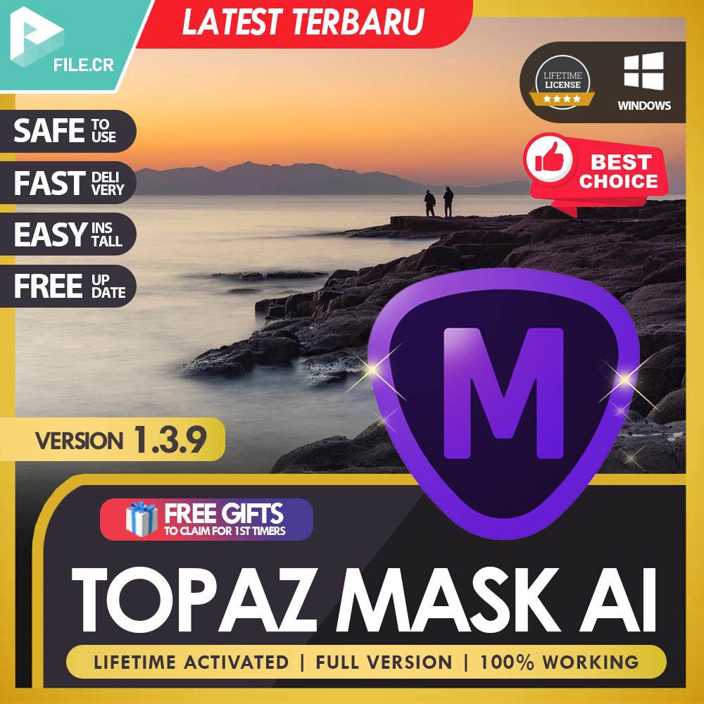 TOPAZ MASK AI v1.3.9 💯 EASY INSTALL 💯 LIFETIME PREMIUM 💯 FAST DELIVERY ...