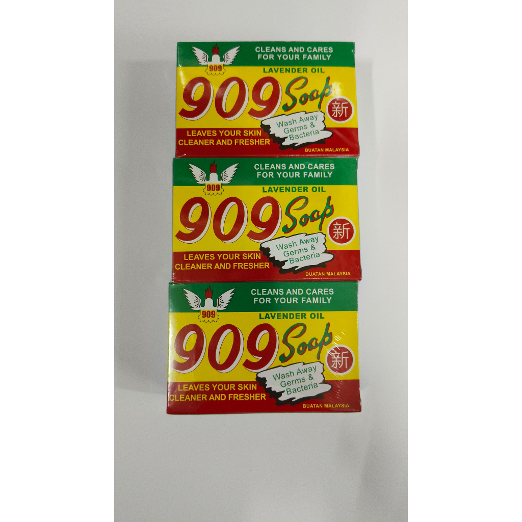 Sabun 909 Soap-Lavender Oil (3's pcs) | Shopee Malaysia