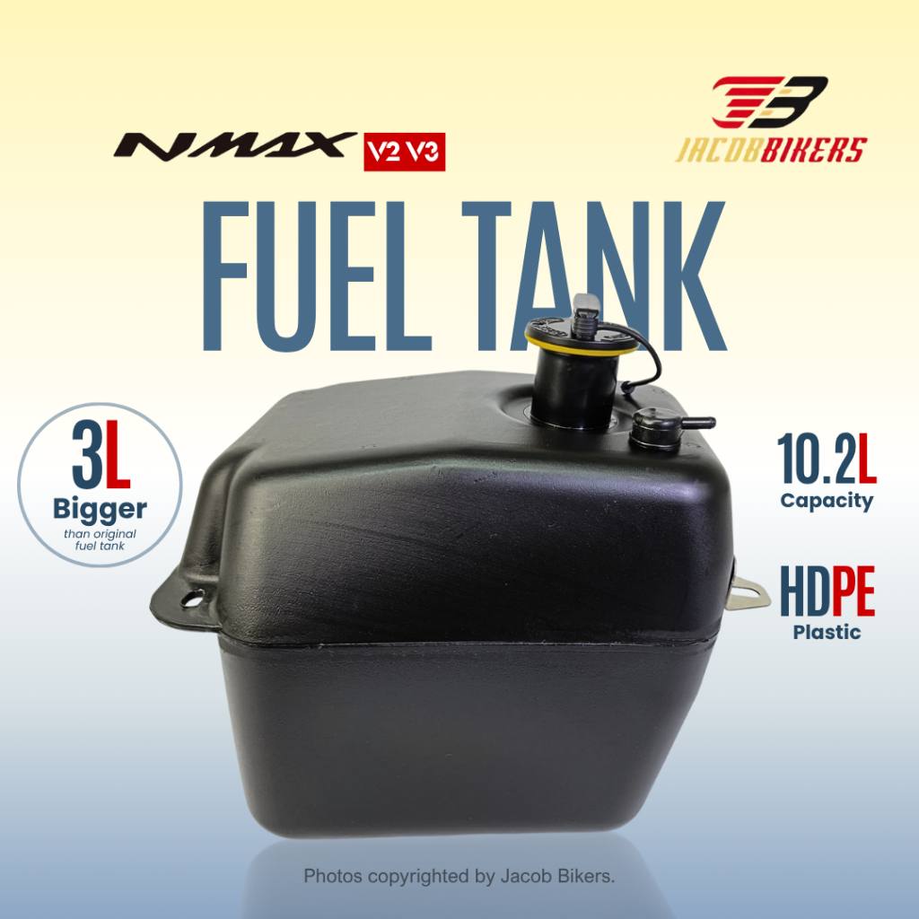 Yamaha NMAX 155 V2 V3 | Fuel Tank | Petrol Oil Tank Storage | 10.2L ...