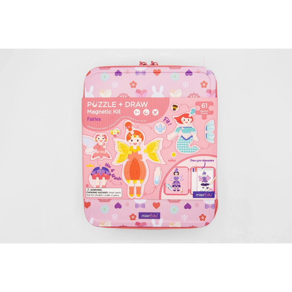 Mier Edu Puzzle + Draw Magnetic Kit Set | Shopee Malaysia