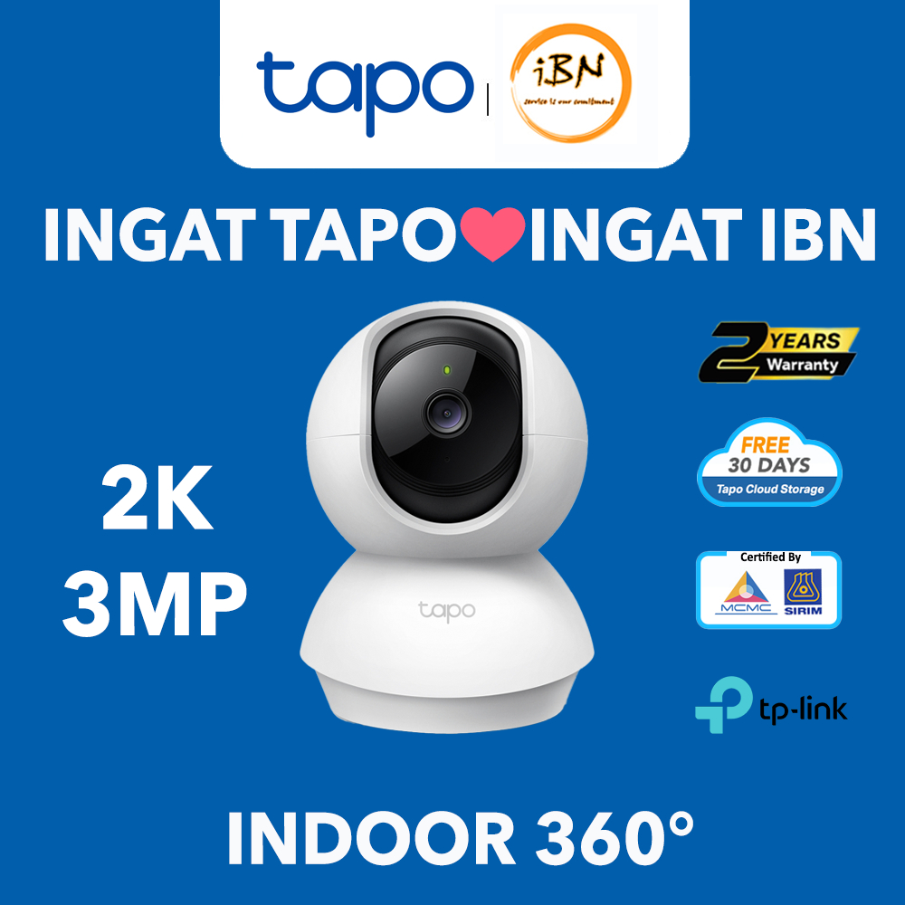 【🔥SIRIM🔥】TP-Link TAPO TC71 3MP SUPER HD - Pan Tilt Wireless WiFi Home ...