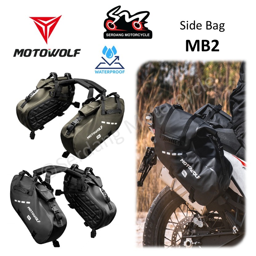 MOTOWOLF MB2 Side Bag Motor Waterproof Saddle Bag Motor Beg Sisi Motor ...