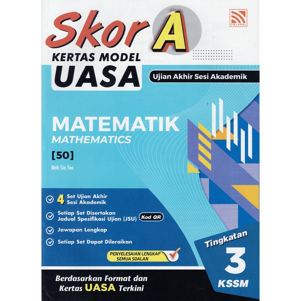 BUKU LATIHAN ( 2025 ) : SKOR A KERTAS MODEL UASA MATEMATIK ...