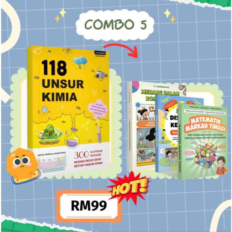 📚 [The Book Plug] COMBO Lengkap Pelajar Bijak – Kimia, Disiplin ...