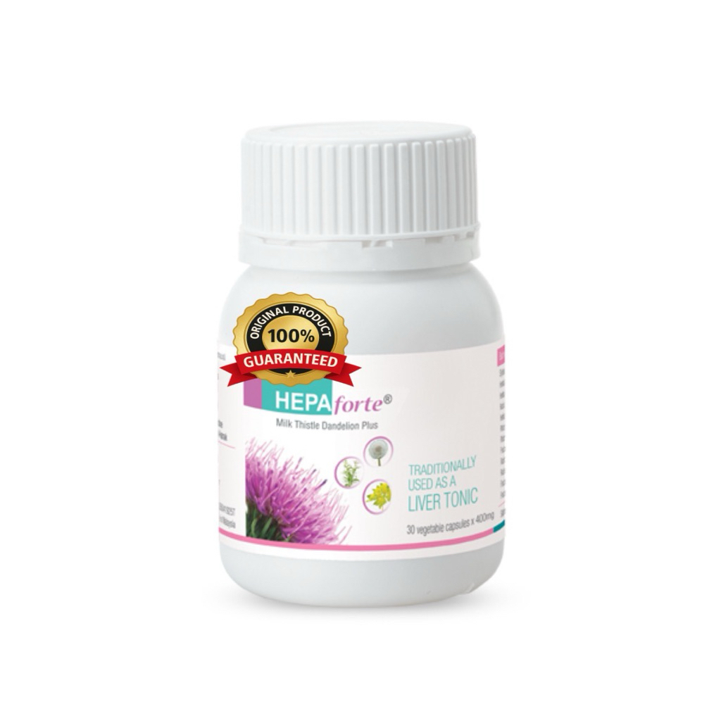 N N Hepaforte® Milk Thistle Dandelion Plus (30 vegetable capsules ...