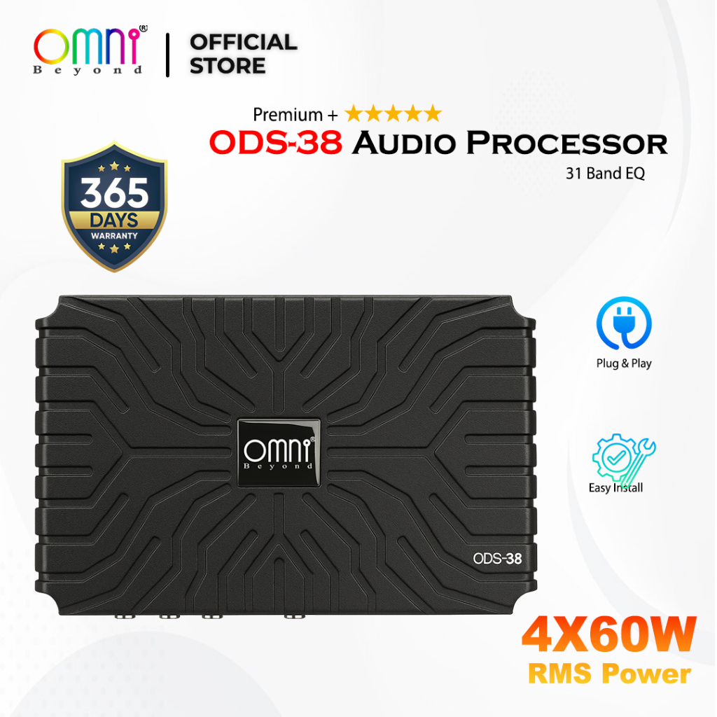 Audio Kereta OMNI BEYOND ODS38 DSP Pemproses Palam & Main Untuk Pemain ...