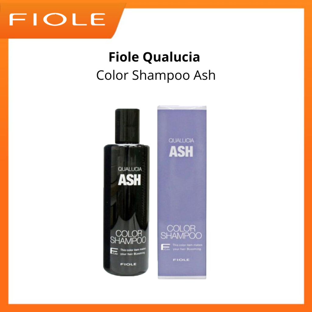 FIOLE QUALUCIA Color Shampoo Ash 250ml - Maintain Hair Color | Shopee Malaysia