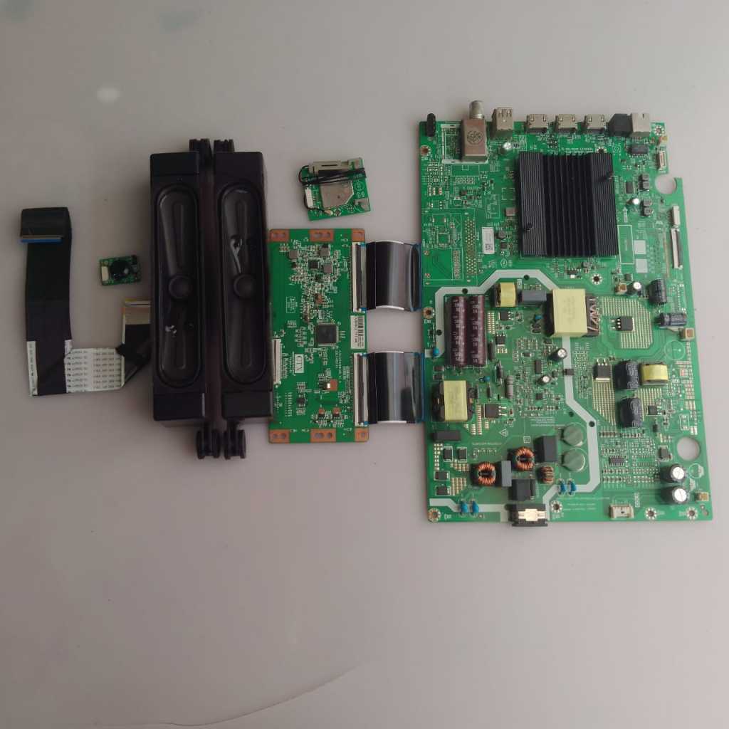 SKYWORTH 50SUC6500, 50TV, MAIN BOARD, TCO, WIFI CARD,POWER BUTTON ...