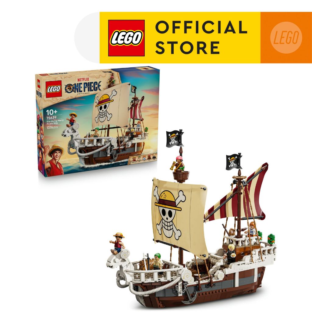 LEGO ONE PIECE 75639 The Going Merry Pirate Ship (1376 Pieces) | Shopee ...
