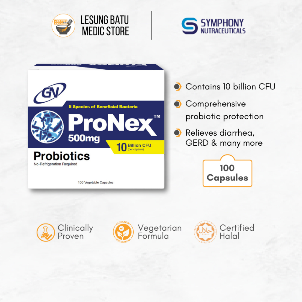 Pronex Capsules | Improve Digestion | Adult Probiotics Supplement ...