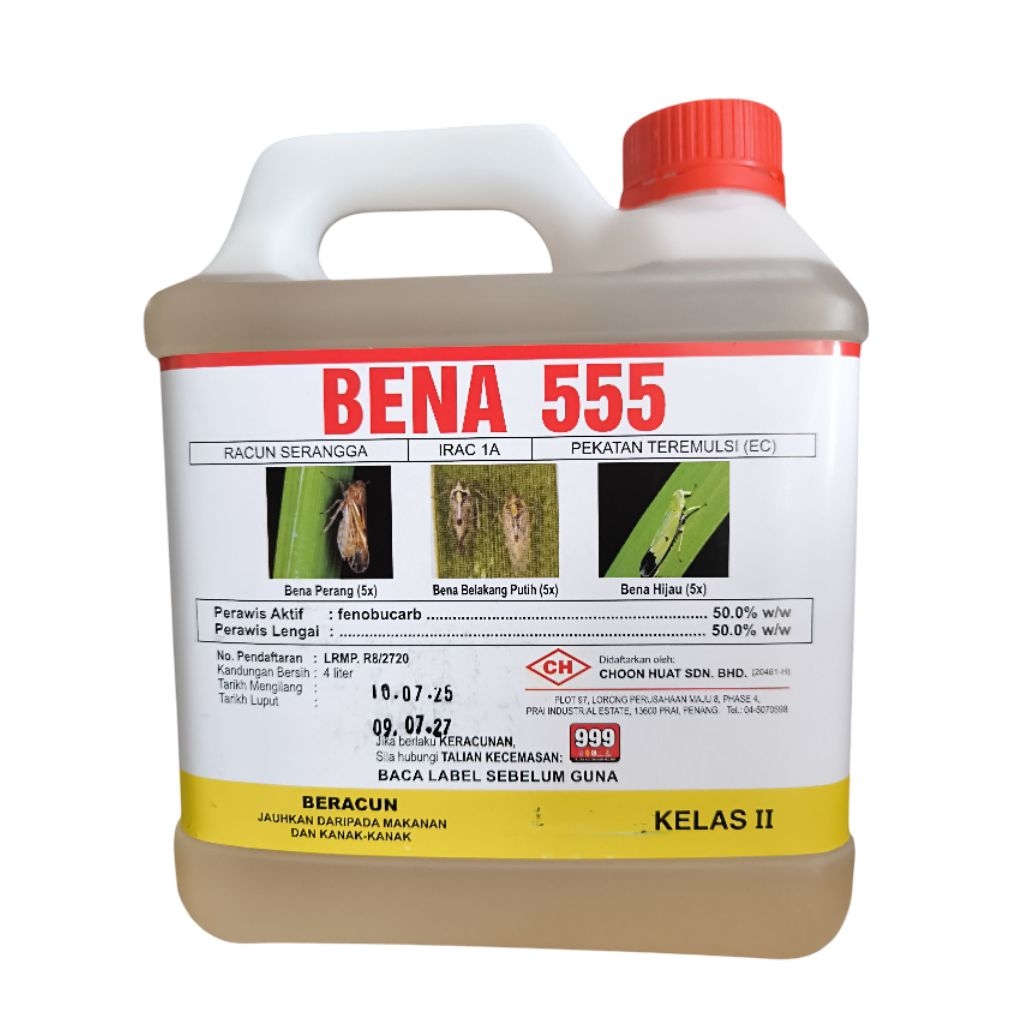 Bena 555 Ch Racun Bena Perang Kesing Kutu Beruang 4 liter | Shopee Malaysia