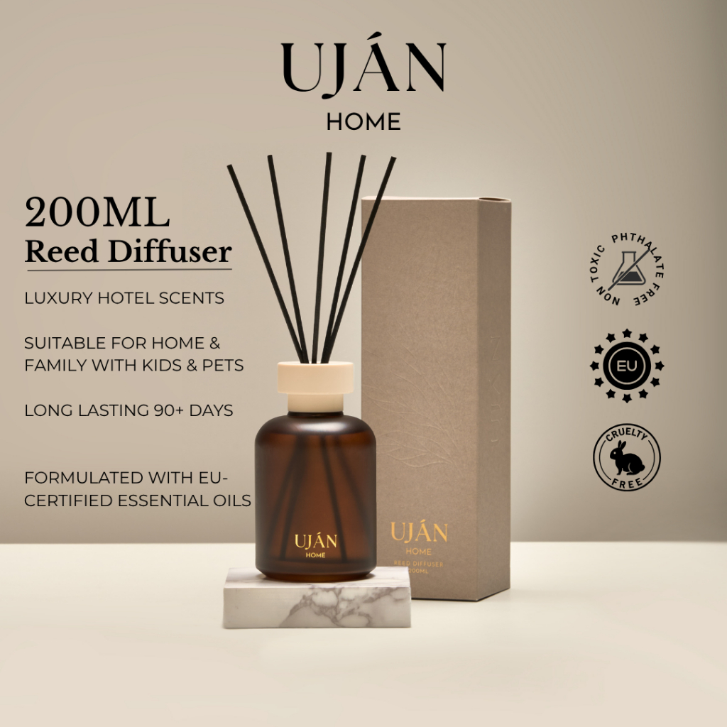 UJAN HOME Reed Diffuser 200ml Hotel Luxury Scent | Shopee Malaysia