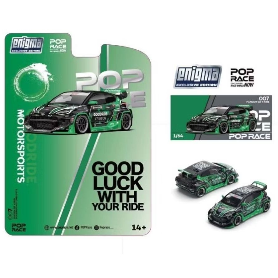 PopRACE x Enigma Exclusive Edition Pandem GR Yaris Goodride Motorsports ...