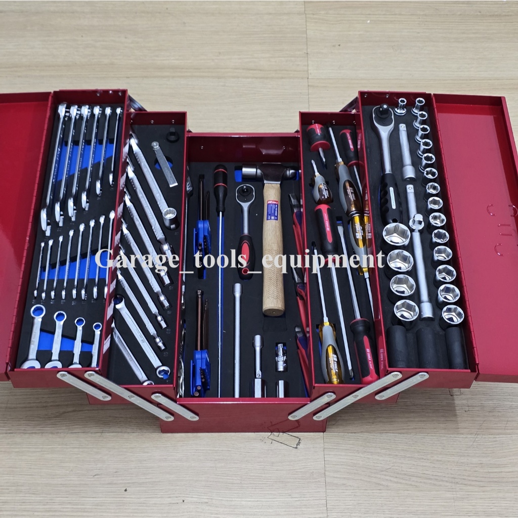 SB Tools 93Pcs Professional Tool Box Set | Box Socket Set | Spanner Set ...