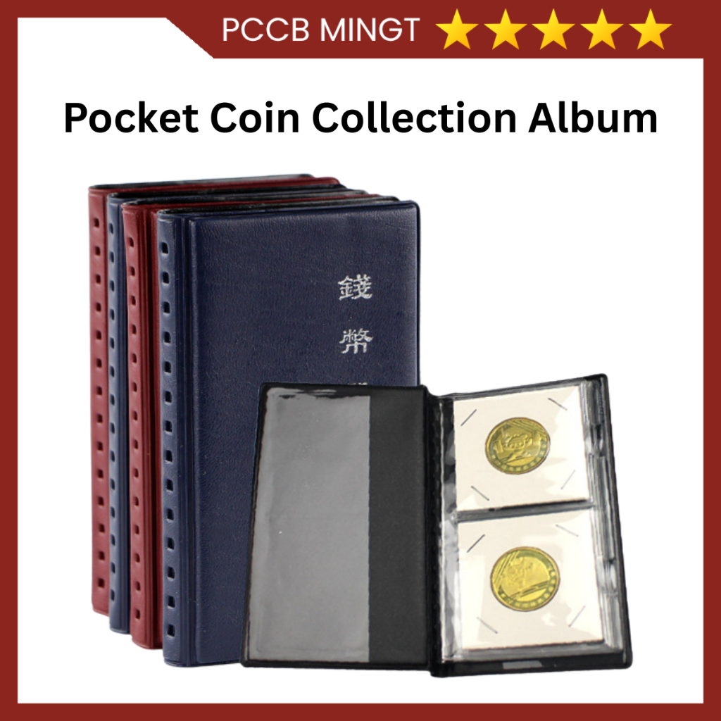 PCCB MINGT 12/80 Pockets Professional Coin Collection Book Album ...