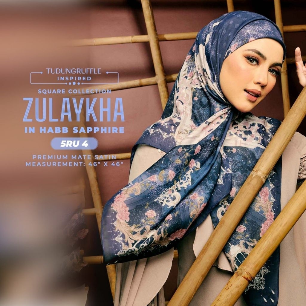 Tudung Bawal Ruffle Inspired | Shopee Malaysia