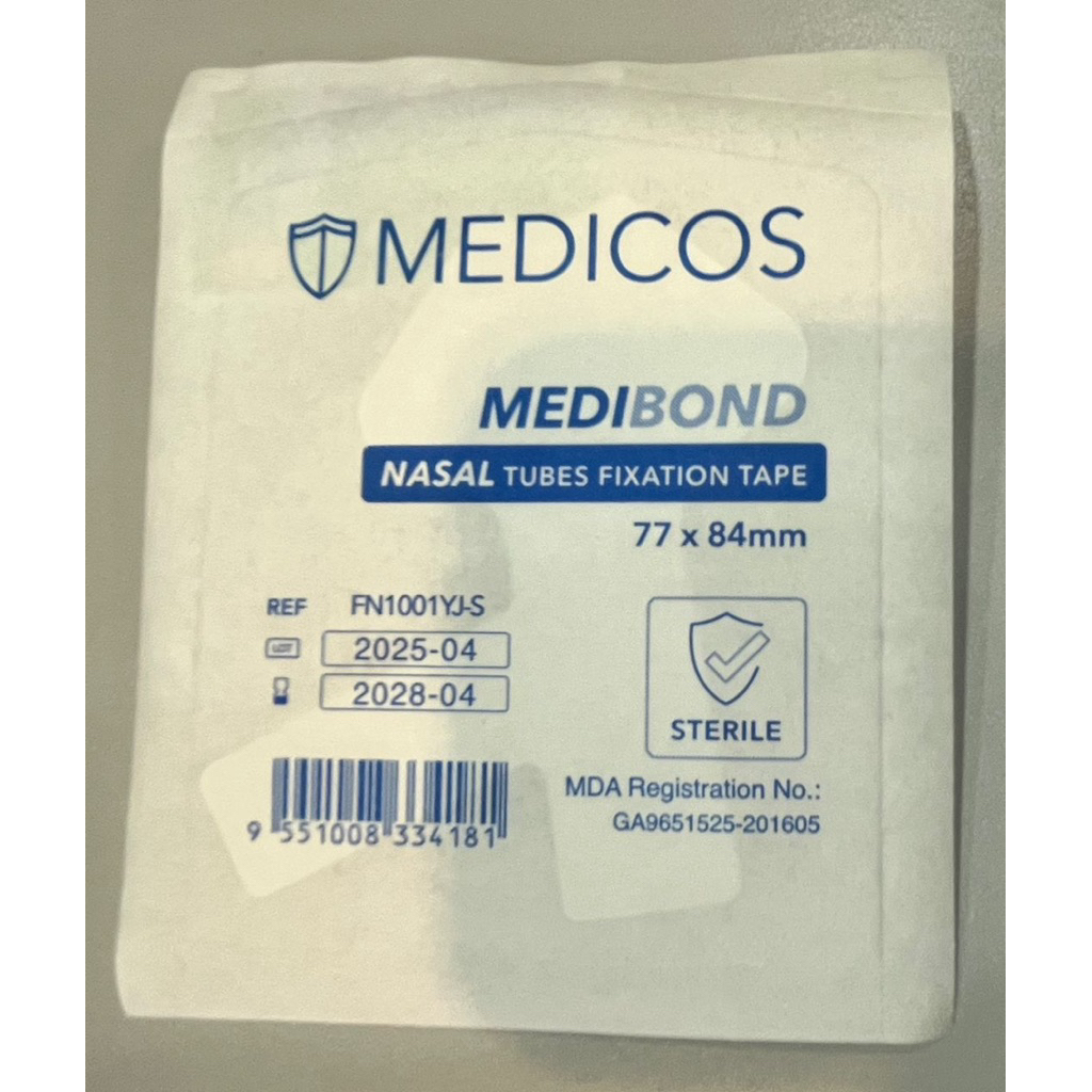 Medi Bond - Nasal Tube Securement Tape / Plaster for Ryles/ Feeding ...