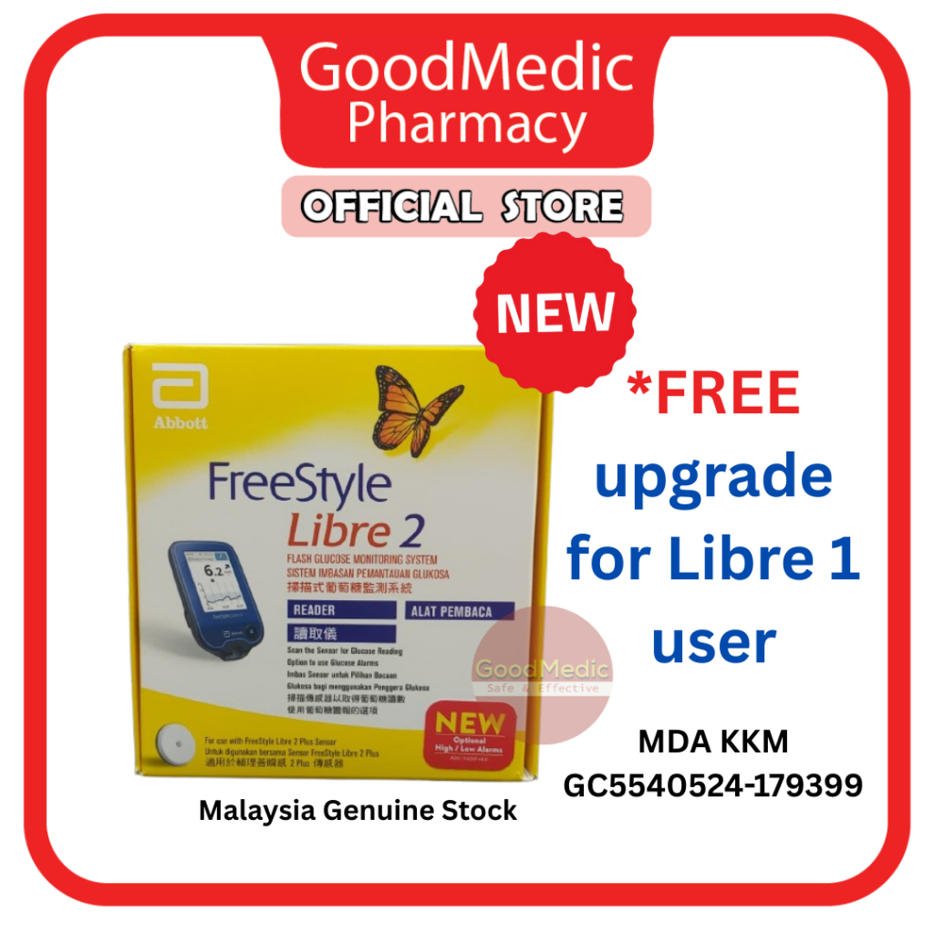 [READER SAHAJA] FreeStyle Libre 2 Glucose Monitoring Reader | Shopee ...