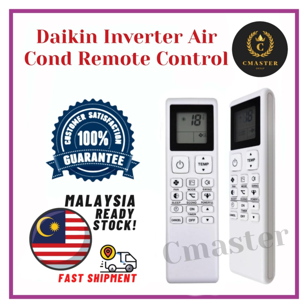 OEM Daikin Invereter Air Conditioner Remote Control FTKF25/35/50/71AV1M ...