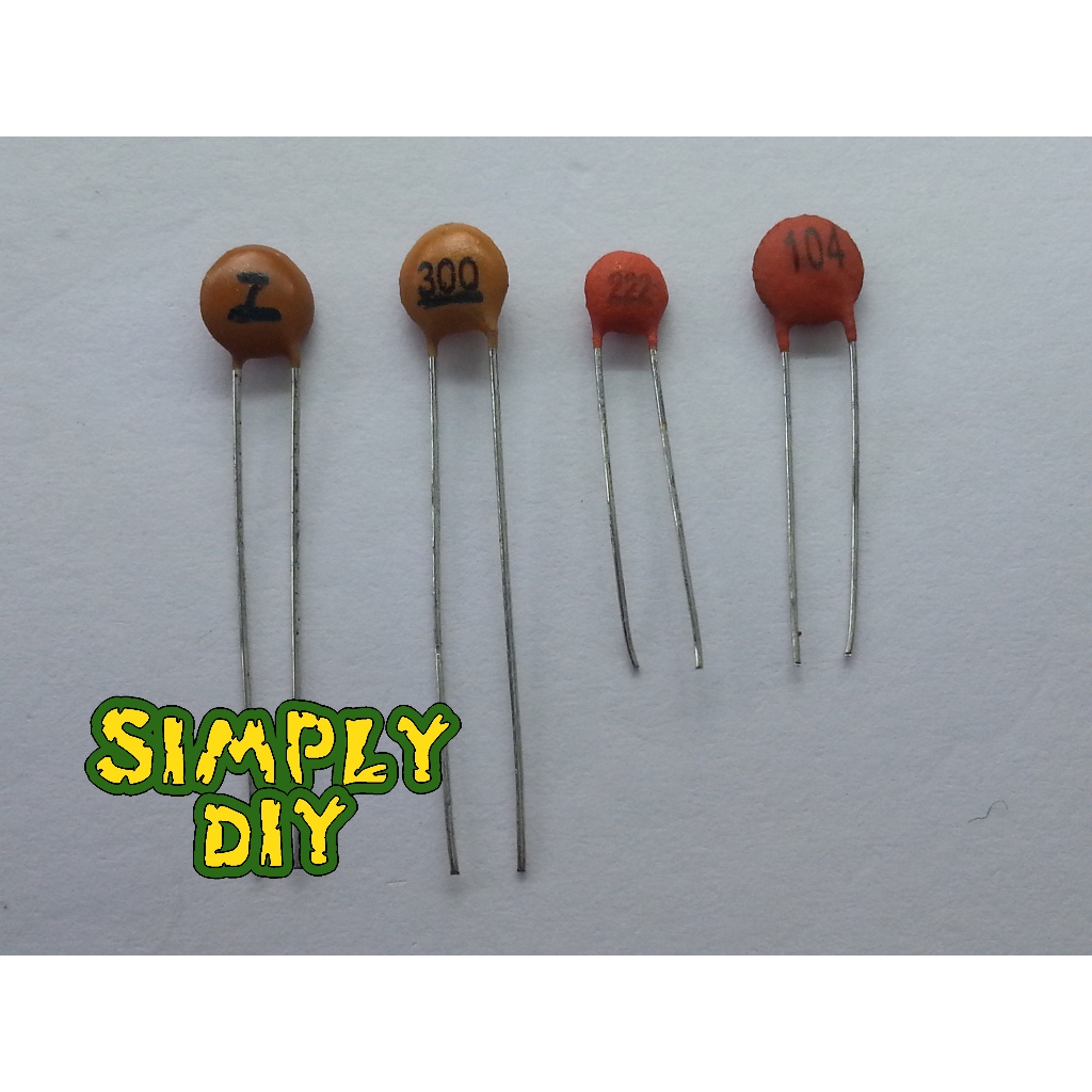 1pcs 50V 1nF 10nF 100nF 220nF (102 103 104 224) Ceramic Disc Capacitor ...